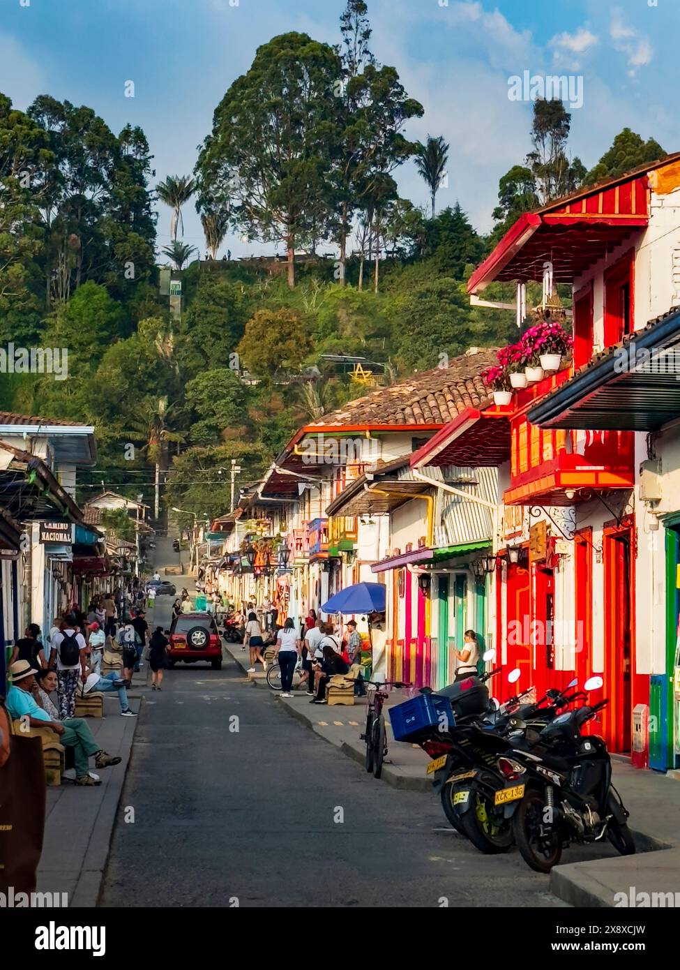 The colorful and traditional architecture of Salento was used as the ...