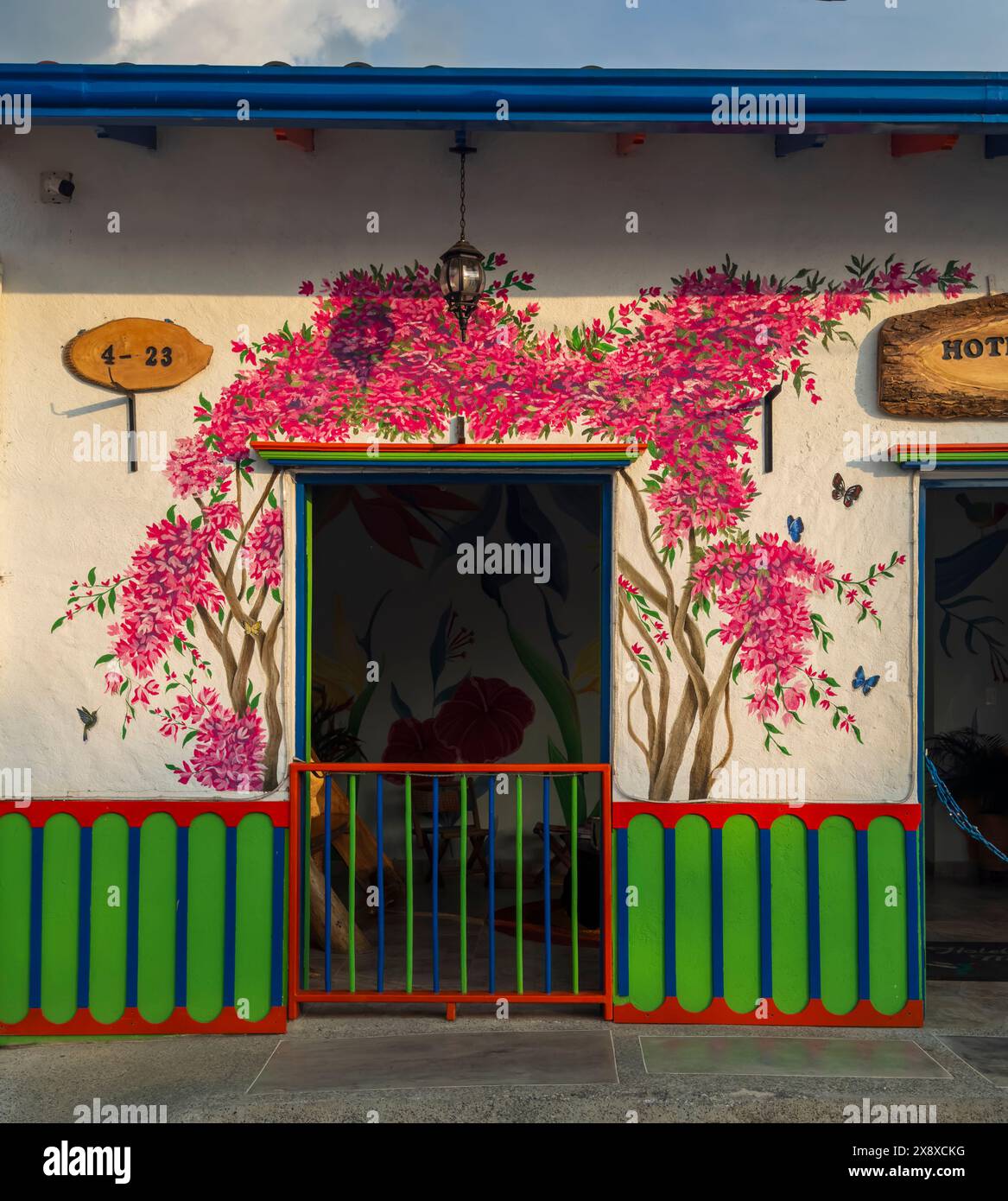 The colorful and traditional architecture of Salento was used as the ...