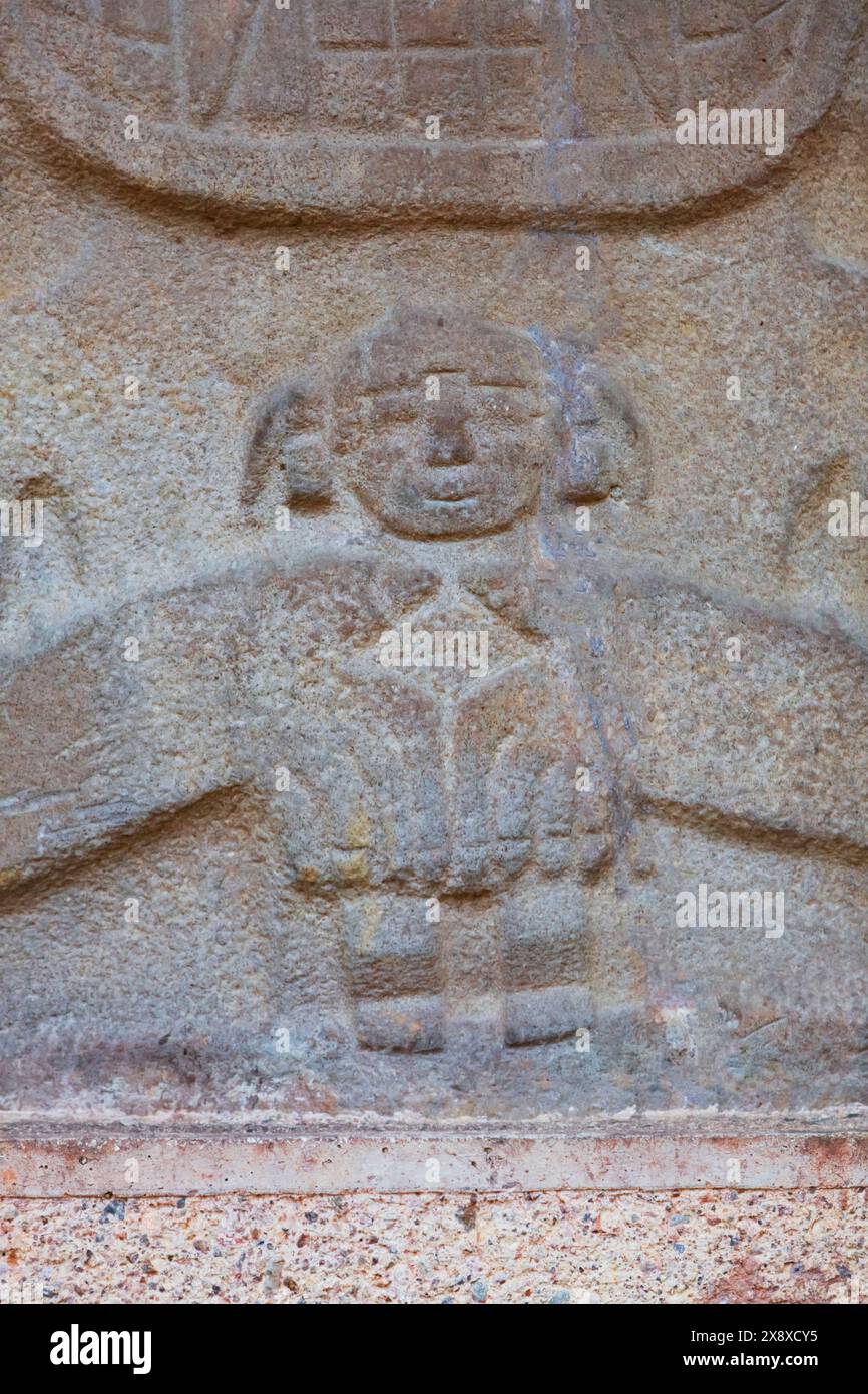 Two thousand year old stone carvings in the San Augustin Archeological ...