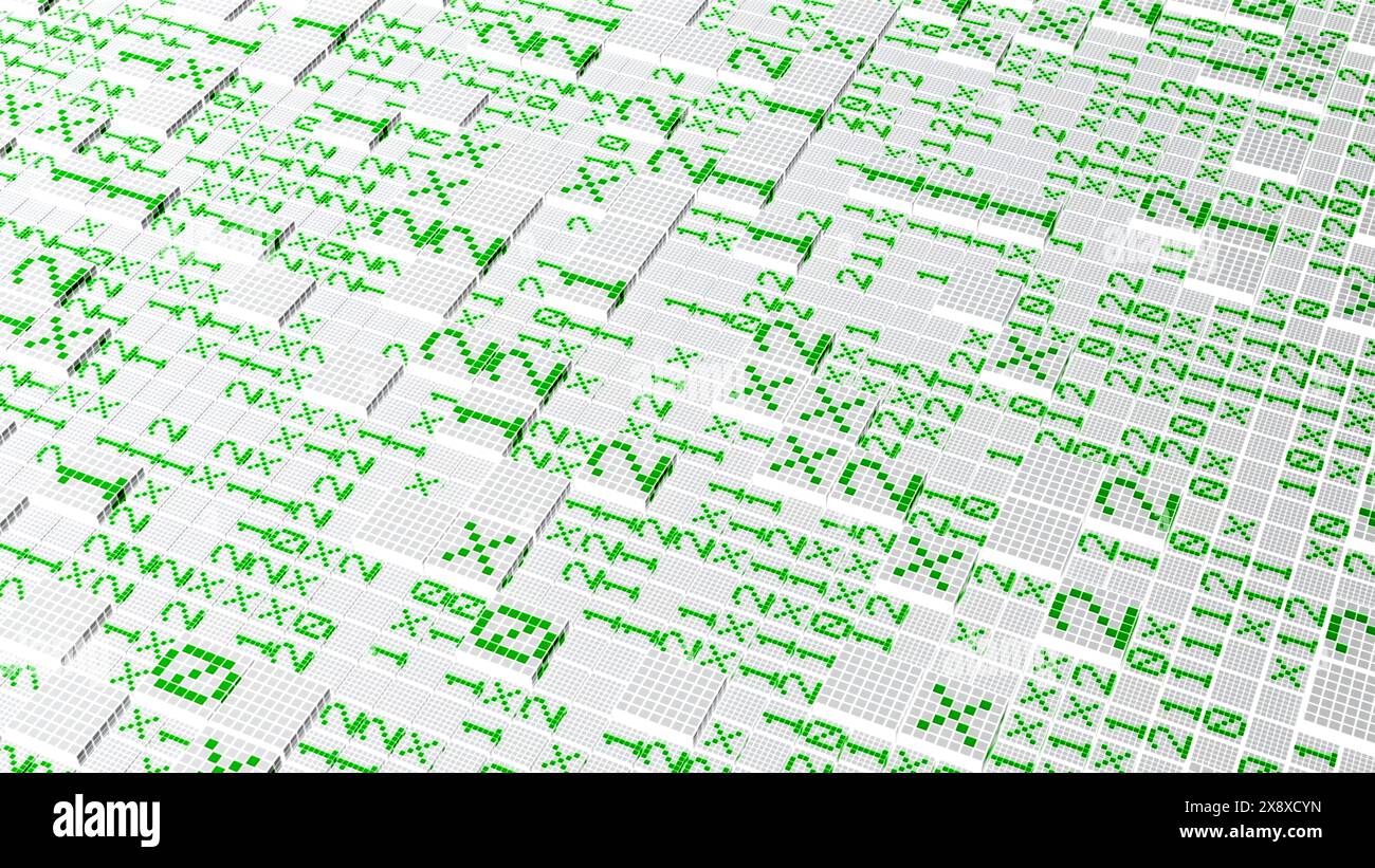 Abstract digital code numbers animated hi-res stock photography and ...