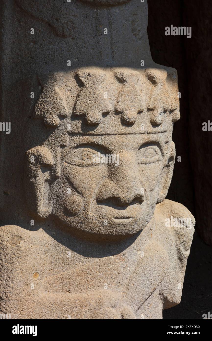 Two thousand year old stone carvings in the San Augustin Archeological ...