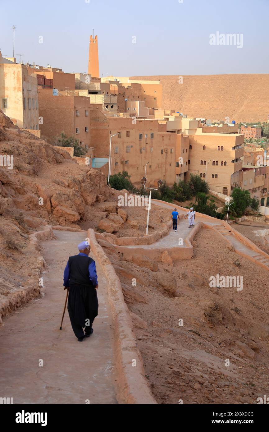 Historic Ksar El Atteuf, one of the 5 fortified settlement of Mozabite ...