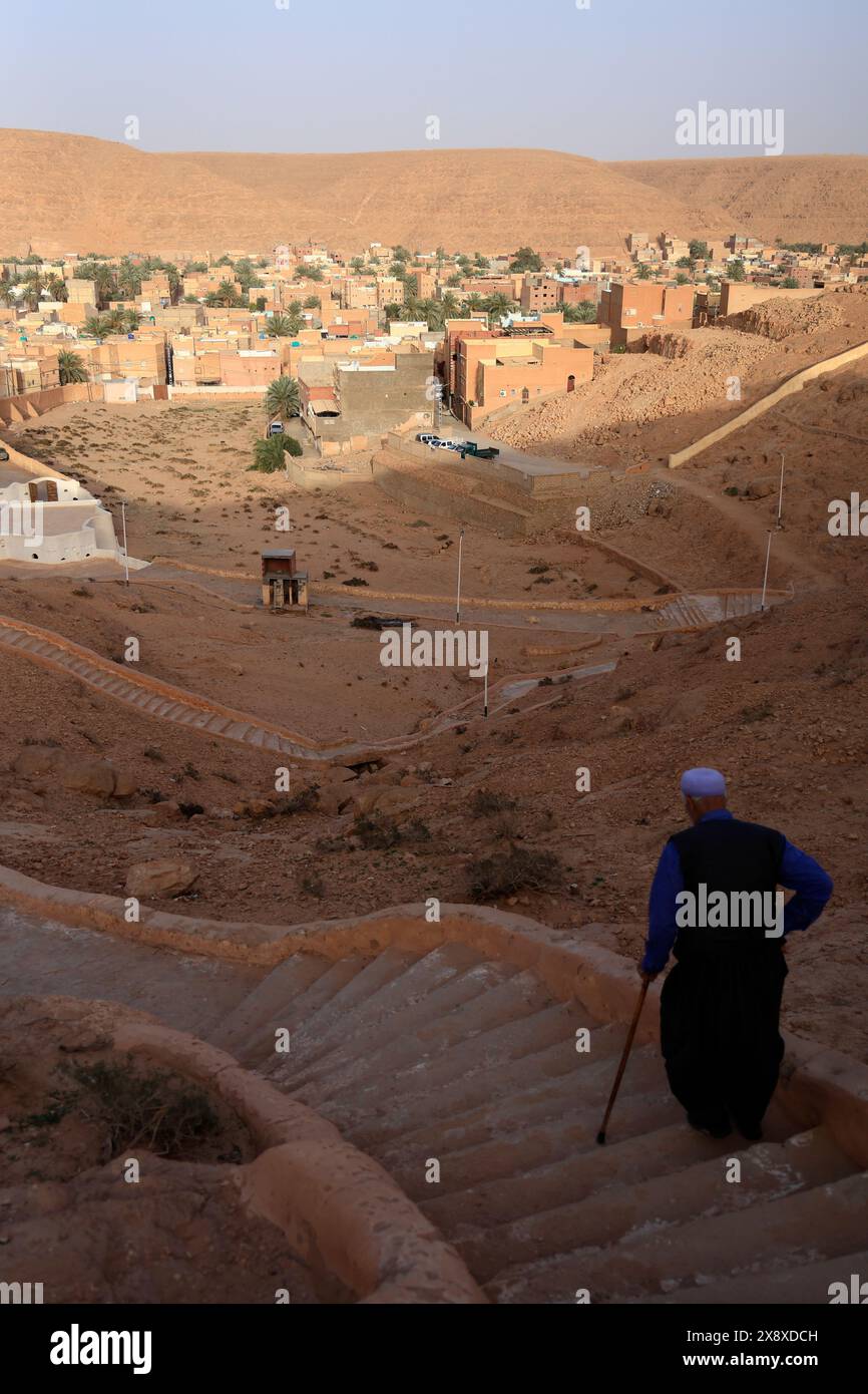 Historic Ksar El Atteuf, one of the 5 fortified settlement of Mozabite ...