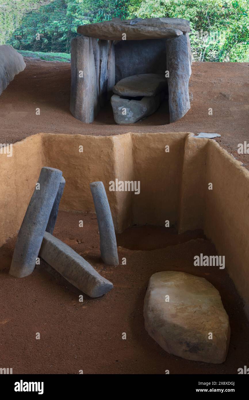 Alto de Los Adolos Archeological park with two thousand year old stone ...