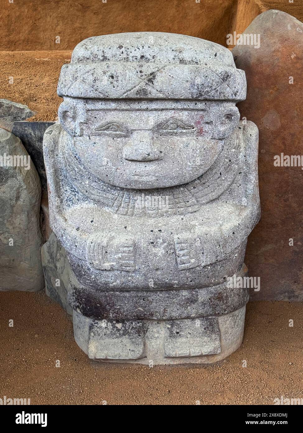 Alto de Los Idolos is an Archeoligical site with 2000 year old stone ...