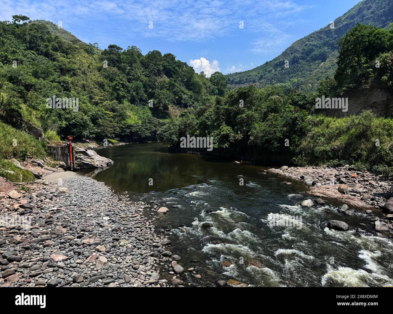 The Magdalena River is a major artery that flows to the north into the ...