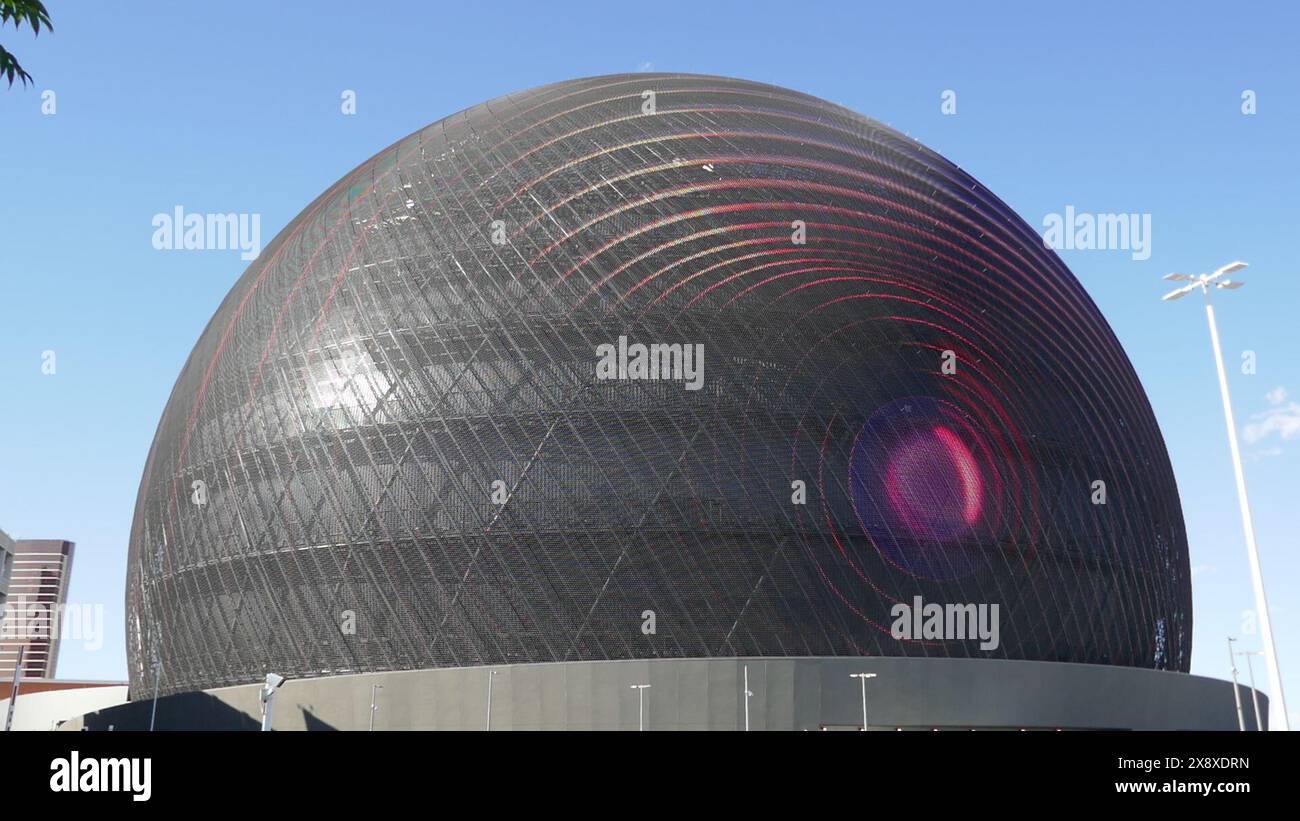 Las Vegas, Nevada, USA 15th May 2024 Sphere Immersive Globe Venue on ...