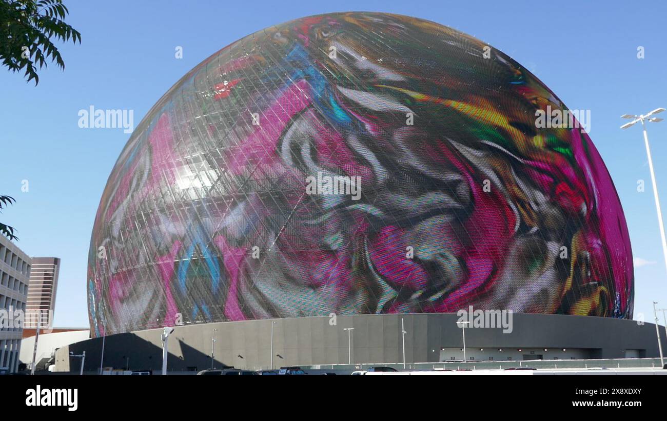 Las Vegas, Nevada, USA 15th May 2024 Sphere Immersive Globe Venue on ...