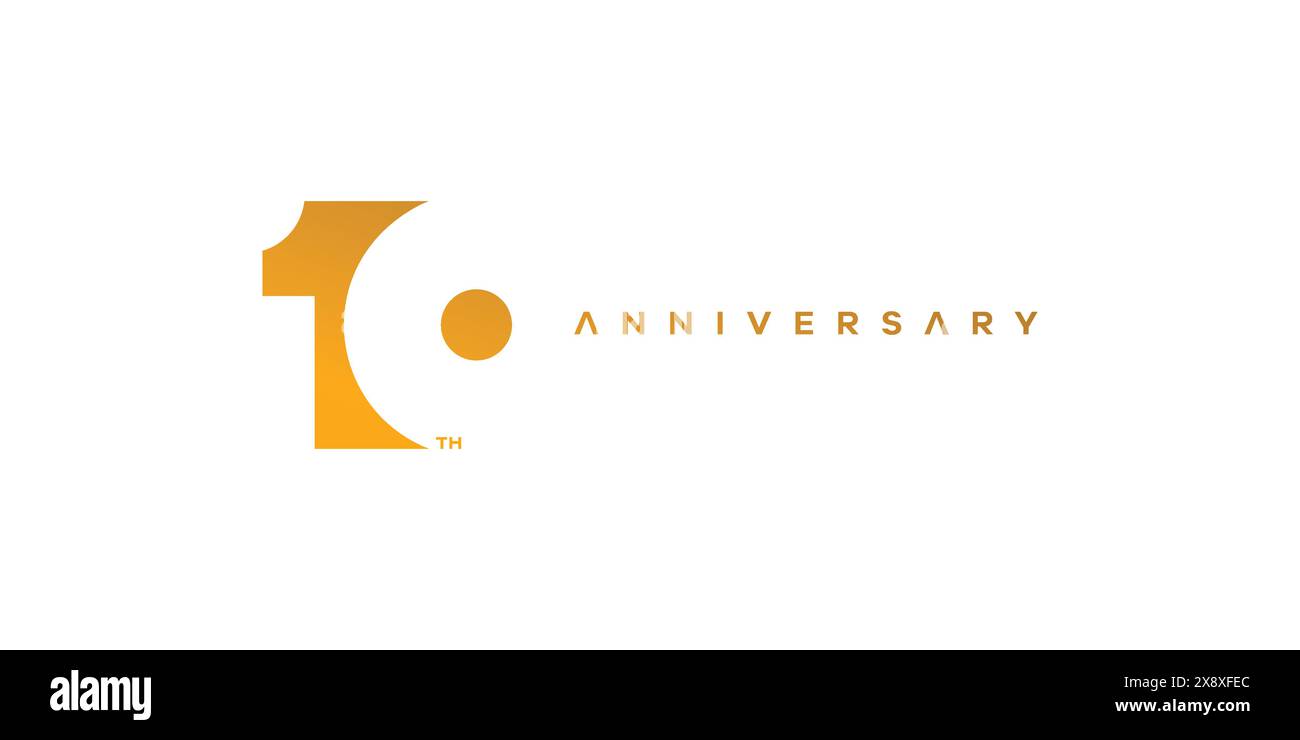 Modern and elegant number 10 logo design Stock Vector Image & Art - Alamy