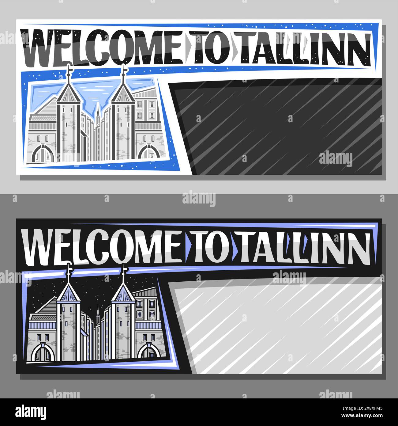 Decorative wall old town Stock Vector Images - Alamy