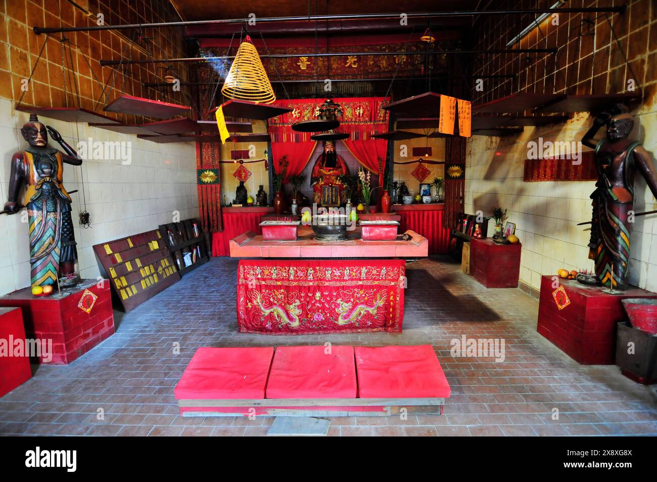 Hung Shing Temple in Mui Wo, Lantau Island, Hong Kong Stock Photo - Alamy