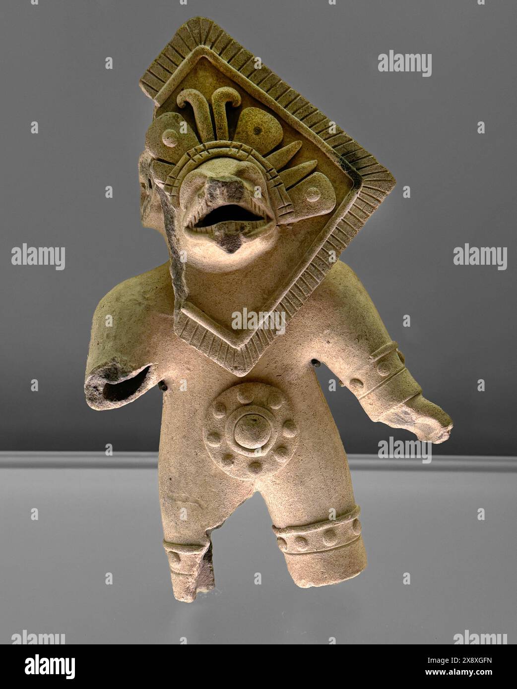 Pre-Columbian figures found in archeological sites in the Gold Museum ...