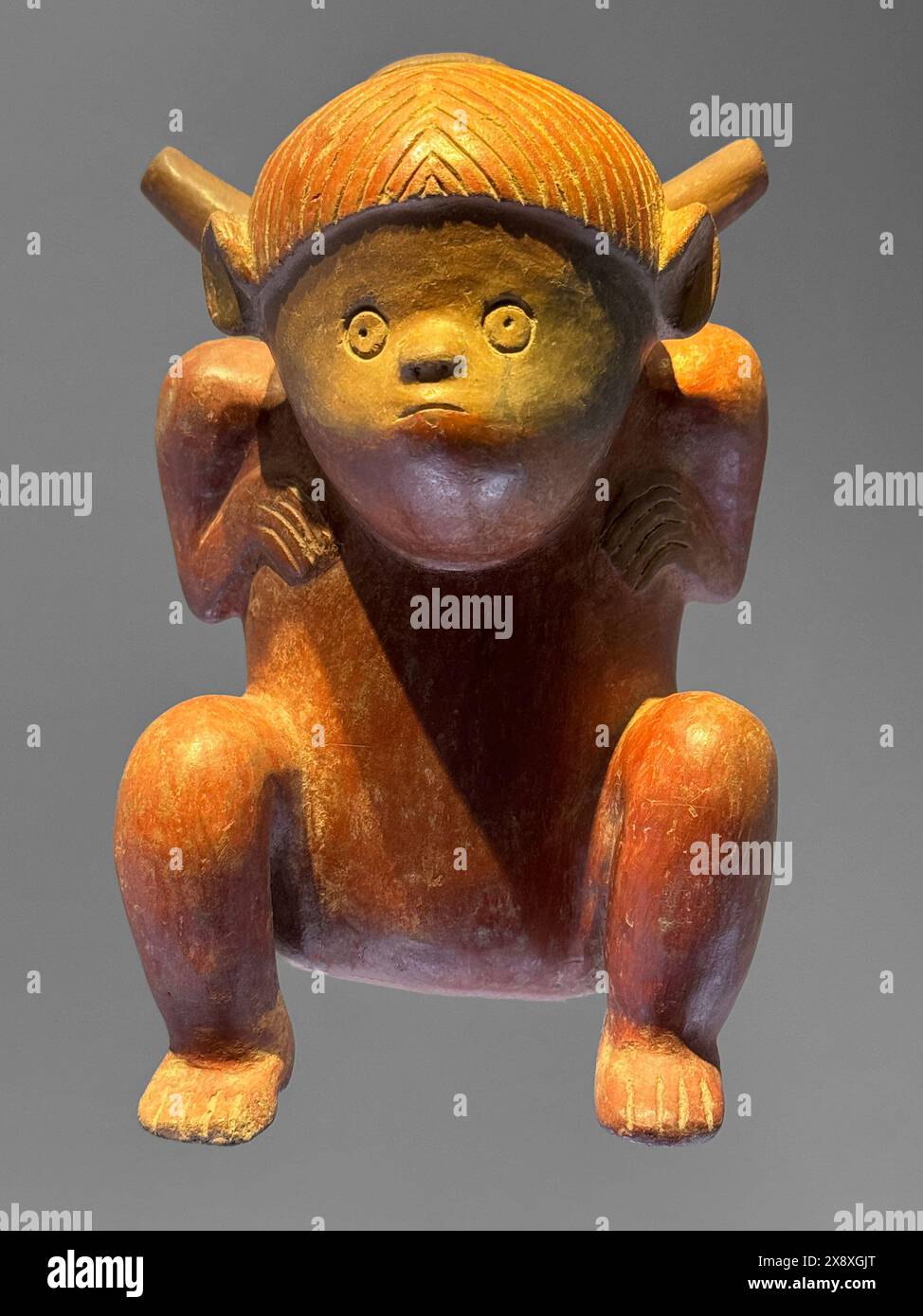 Pre-Columbian figures found in archeological sites in the Gold Museum ...