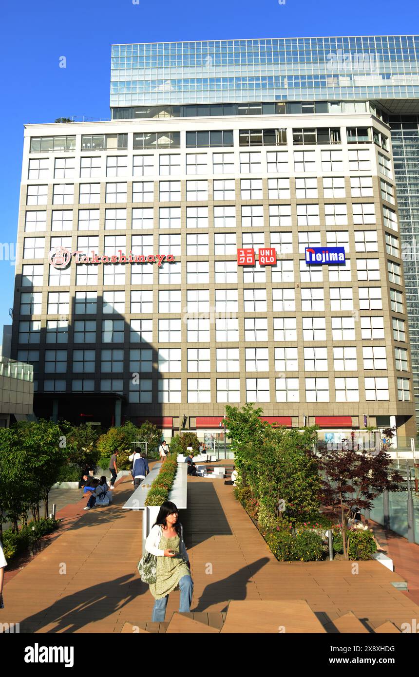 Department stores in Higashi-Shinjuku, Tokyo, Japan Stock Photo - Alamy