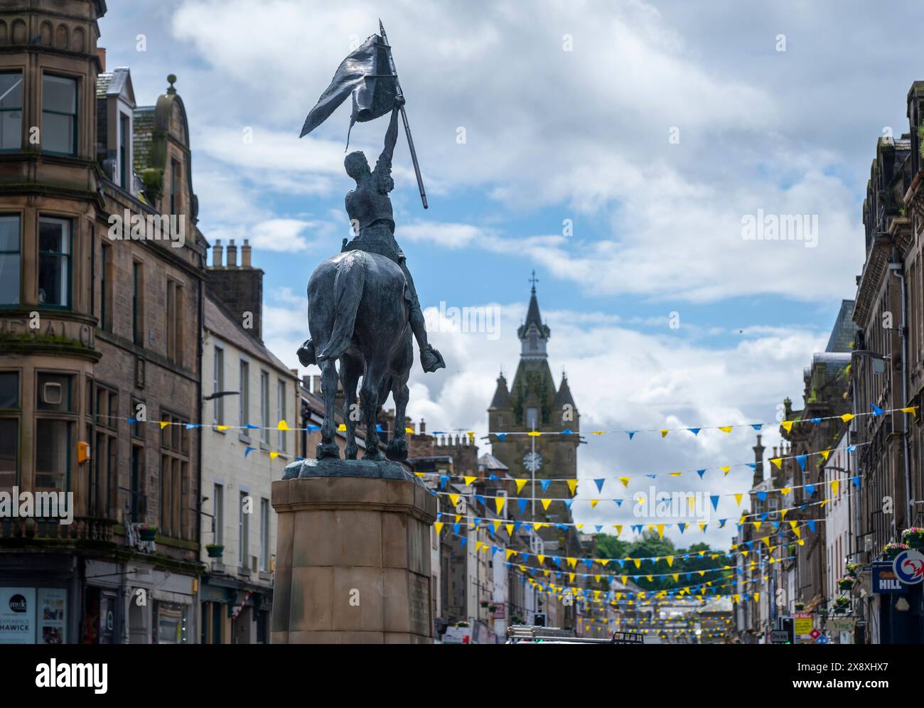 Hawick, Scottish Borders, Scotland, UK. 27th May 2024 Hawick, Scottish ...