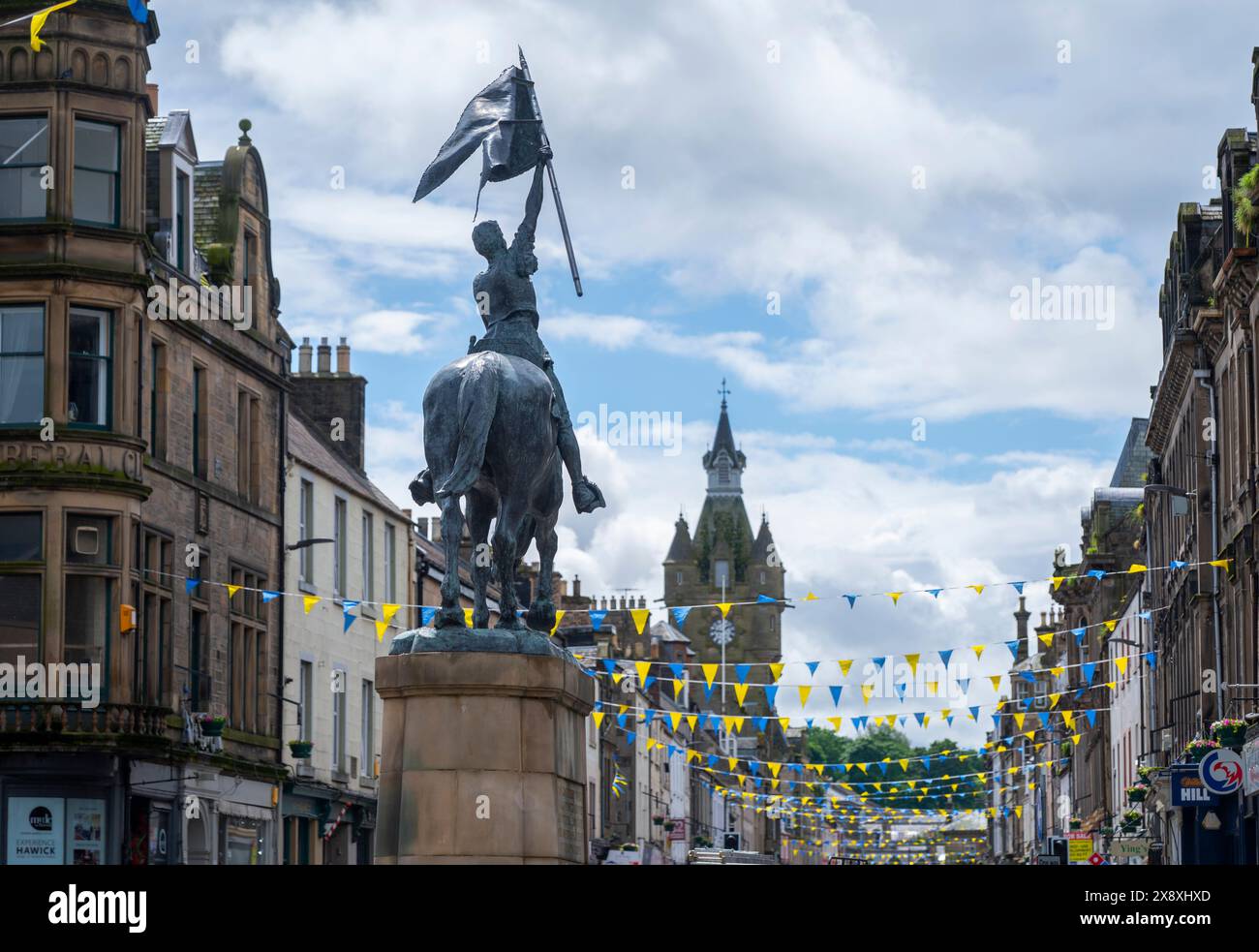 Hawick, Scottish Borders, Scotland, UK. 27th May 2024 Hawick, Scottish ...
