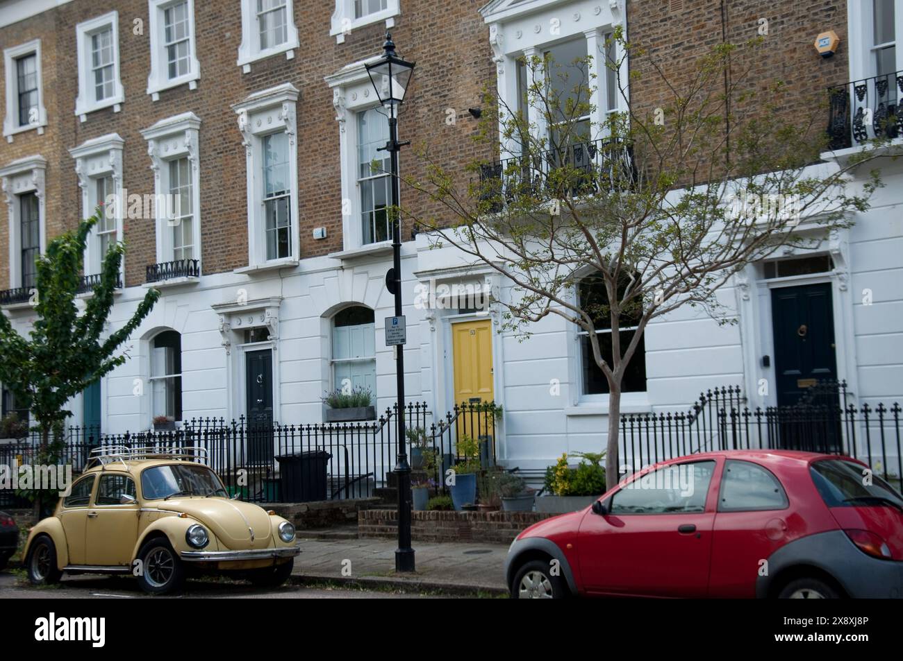 Thornhill Square; Islington, London, UK - gentrified housing, smart ...