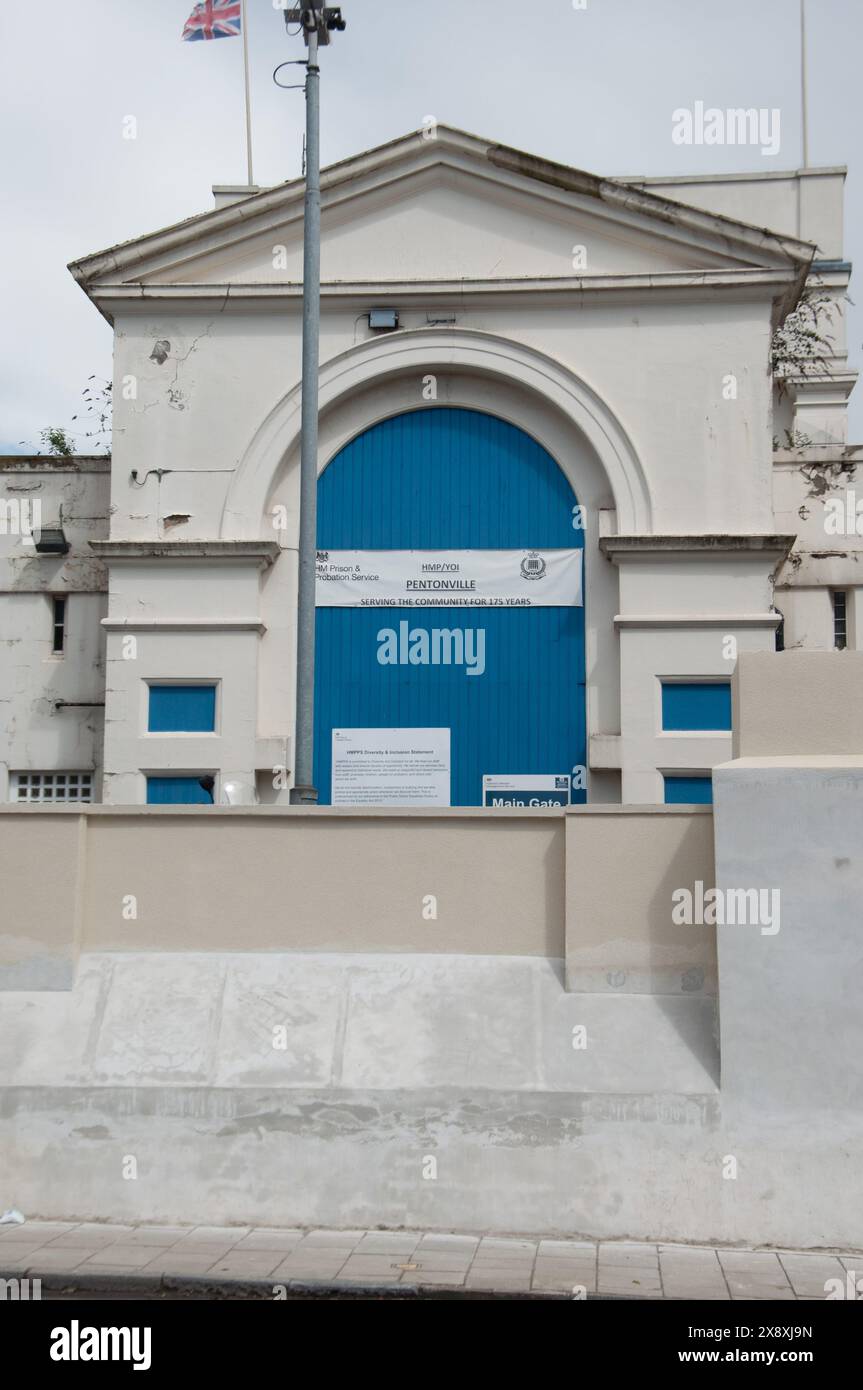 Pentonville Prison, Caledonian Road, Islington, London, UK Stock Photo ...