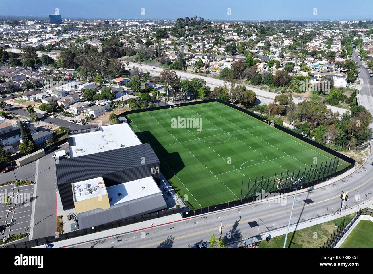 A general overall aerial view of the Nectar Performance Center at Cal ...