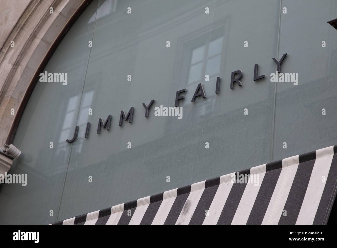 nantes , France - 05 22 2024 : jimmy fairly sign text and logo brand on ...