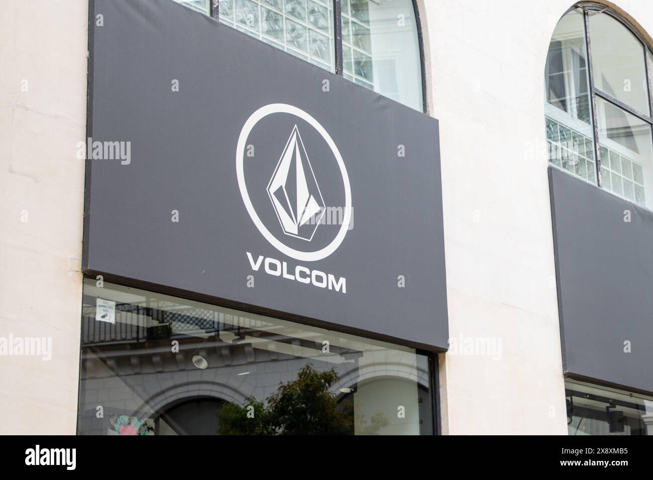 nantes , France - 05 28 2024 : Volcom logo brand and sign text on ...