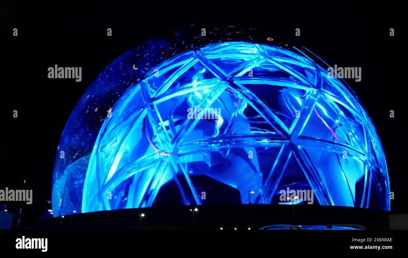 Las Vegas, Nevada, USA 15th May 2024 Sphere Immersive Globe Venue on May 15, 2024 in Las Vegas ...