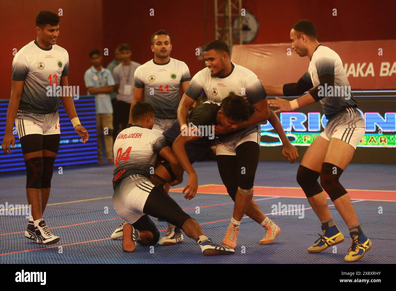 Bangabandhu Cup International Kabaddi Tournament match between ...