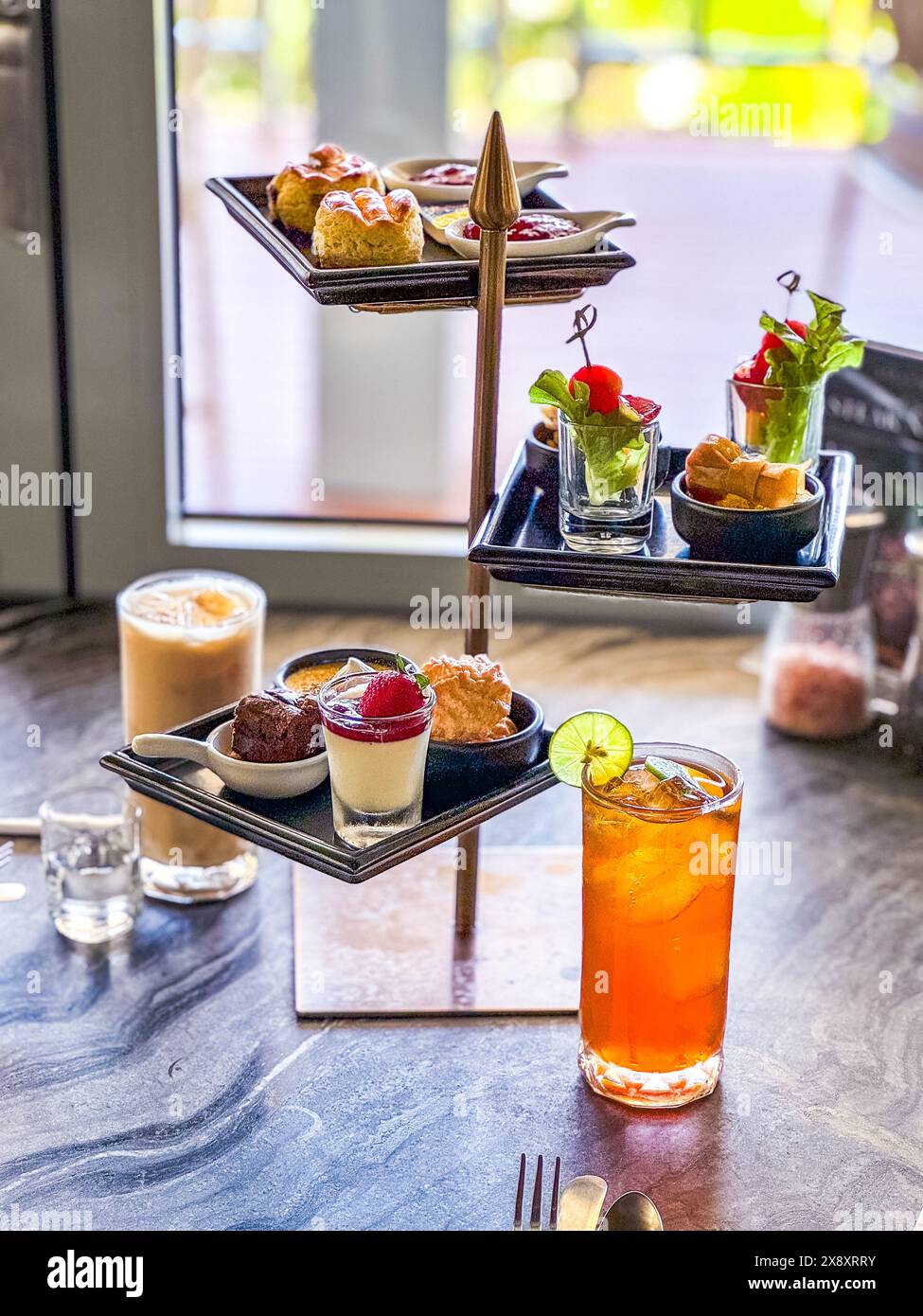 Afternoon tea in Cape Panwa beach in Phuket, Thailand Stock Photo - Alamy
