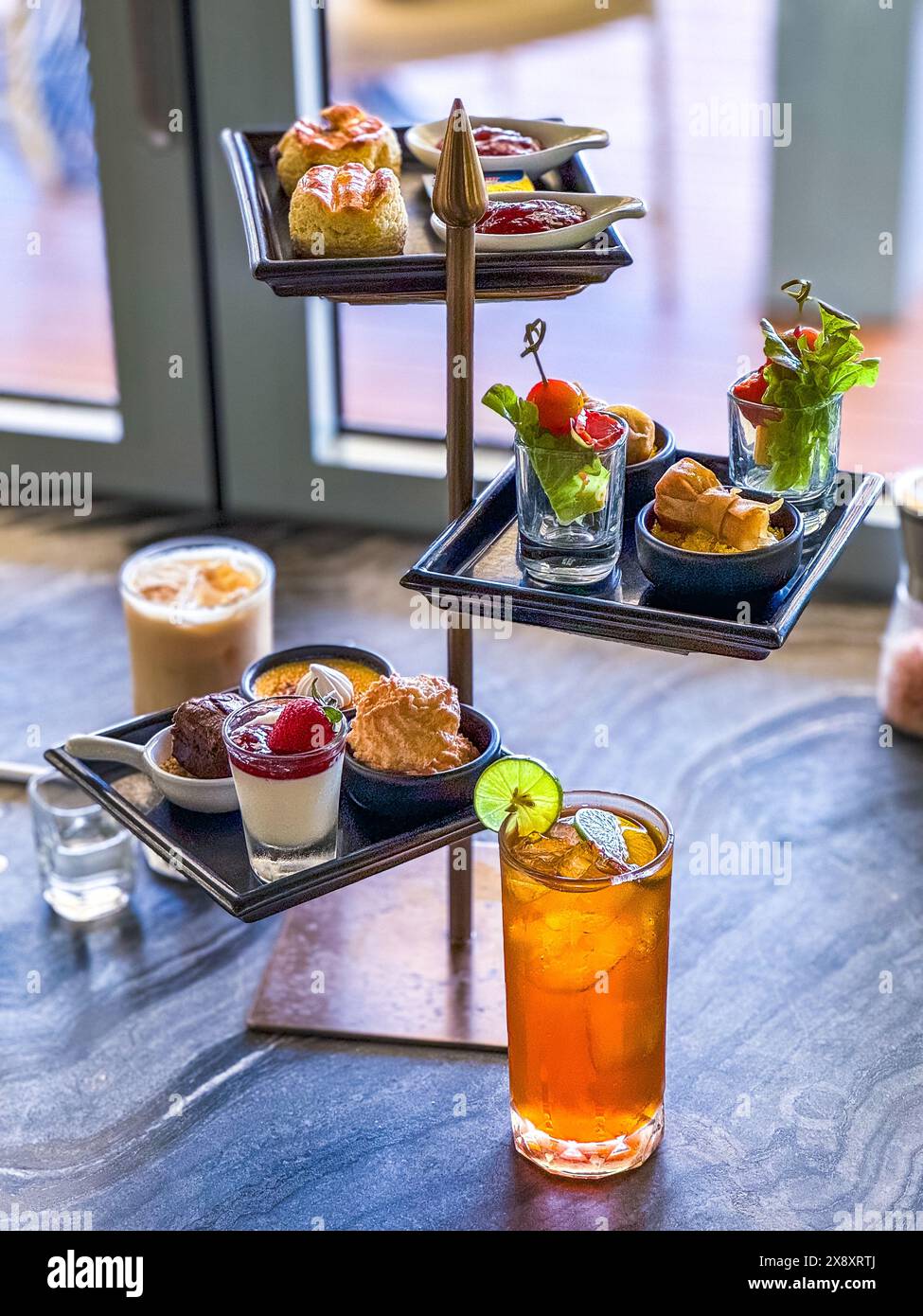 Afternoon tea in Cape Panwa beach in Phuket, Thailand Stock Photo - Alamy