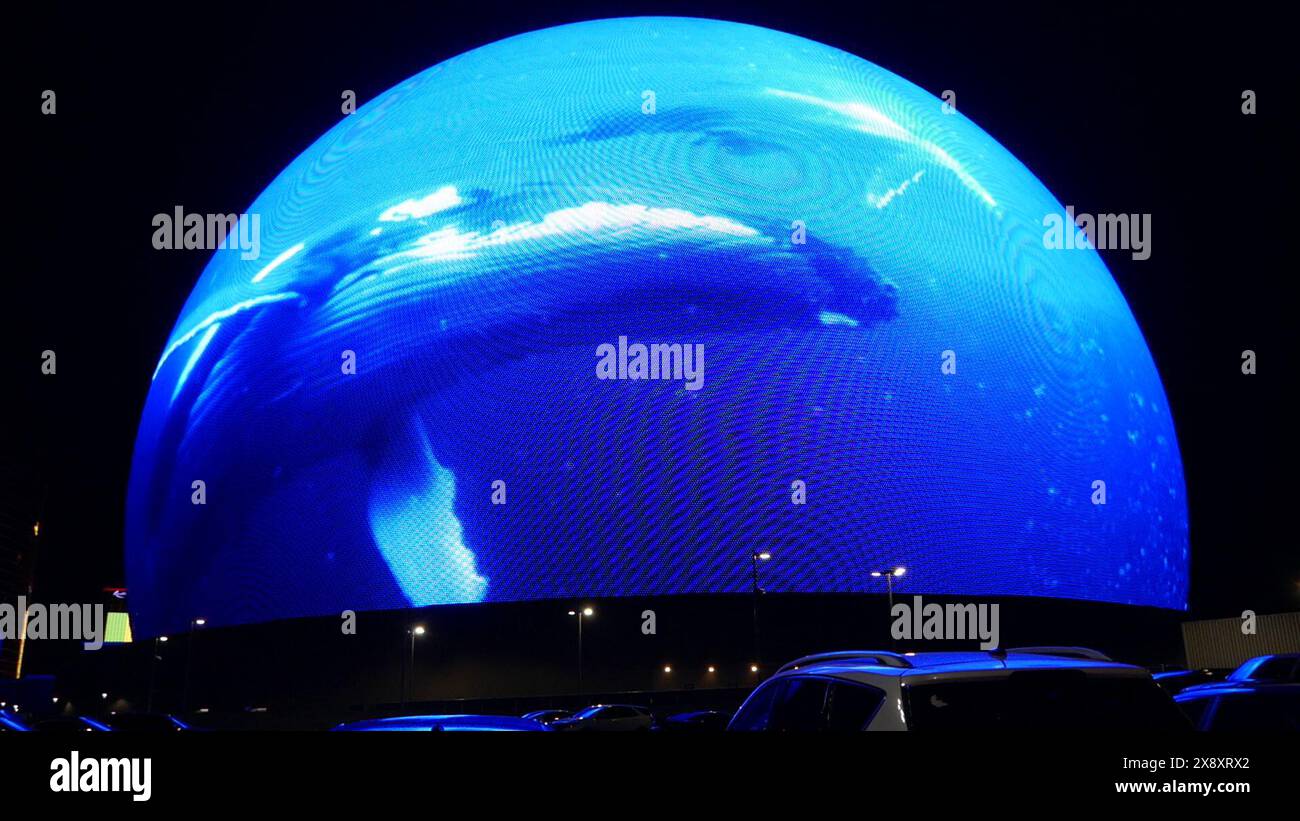 Las Vegas, Nevada, USA 15th May 2024 Sphere Immersive Globe Venue on May 15, 2024 in Las Vegas ...