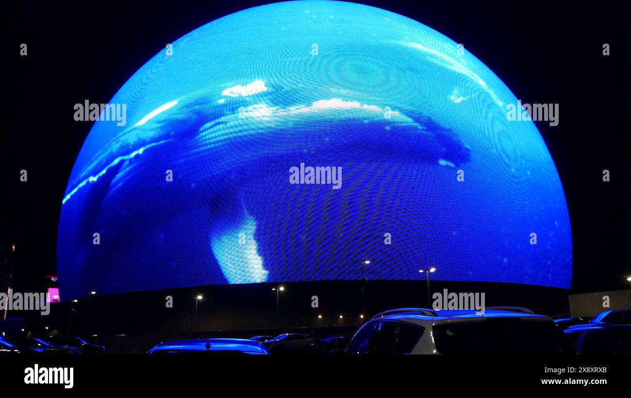 Las Vegas, Nevada, USA 15th May 2024 Sphere Immersive Globe Venue on May 15, 2024 in Las Vegas ...