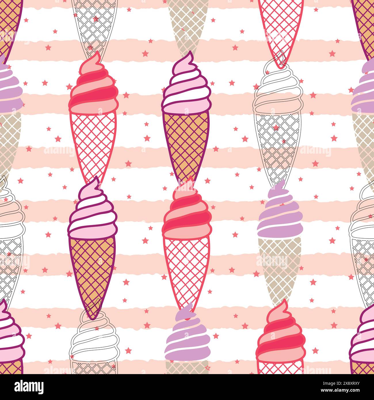 Stars stripes food Stock Vector Images - Alamy