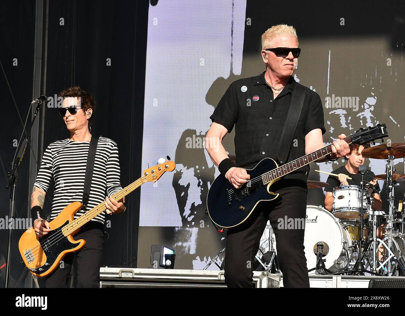 Napa, USA. 26th May, 2024. Todd Morse and Dexter Holland of The ...