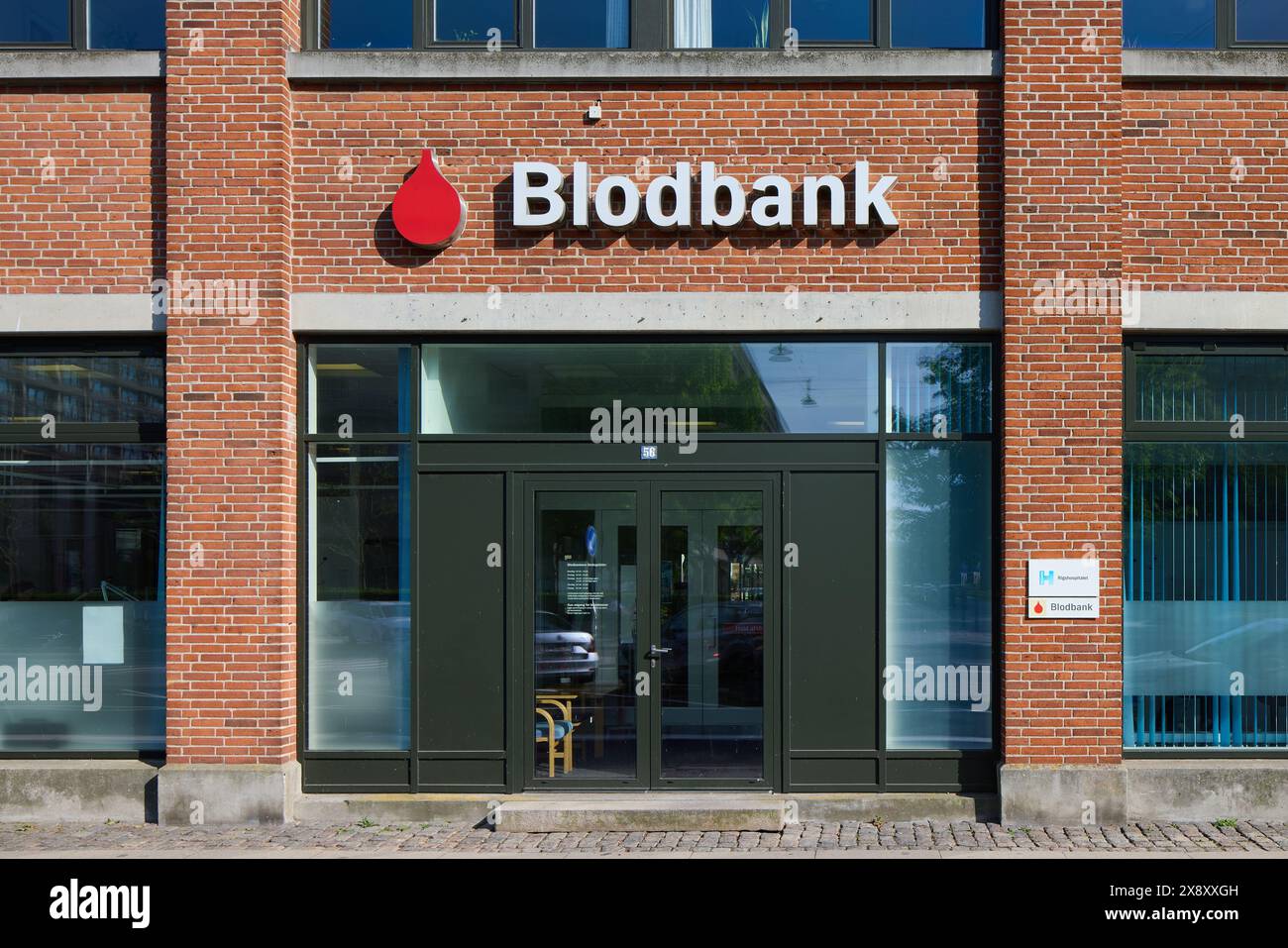 Rigshospitalets Blodbank, blood donation center; Blegdamsvej ...