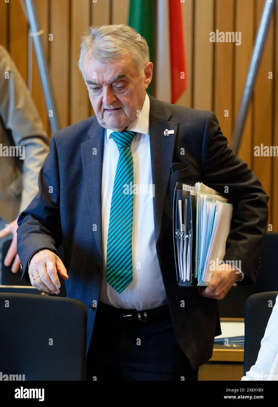 28 May 2024, North Rhine-Westphalia, Duesseldorf: Herbert Reul ...