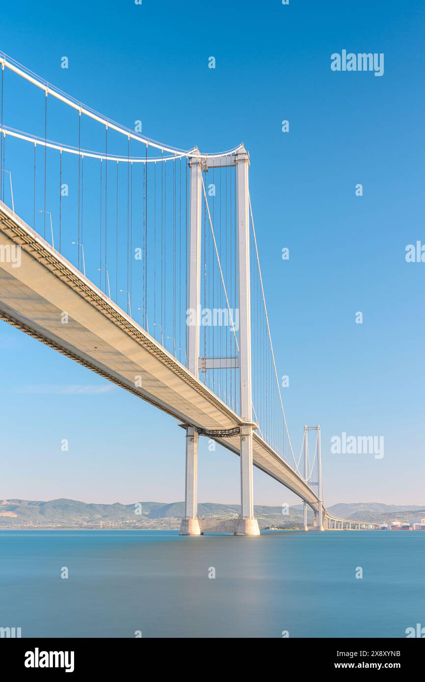 Osmangazi Bridge (Izmit Bay Bridge) located in Izmit, Kocaeli, Turkey ...