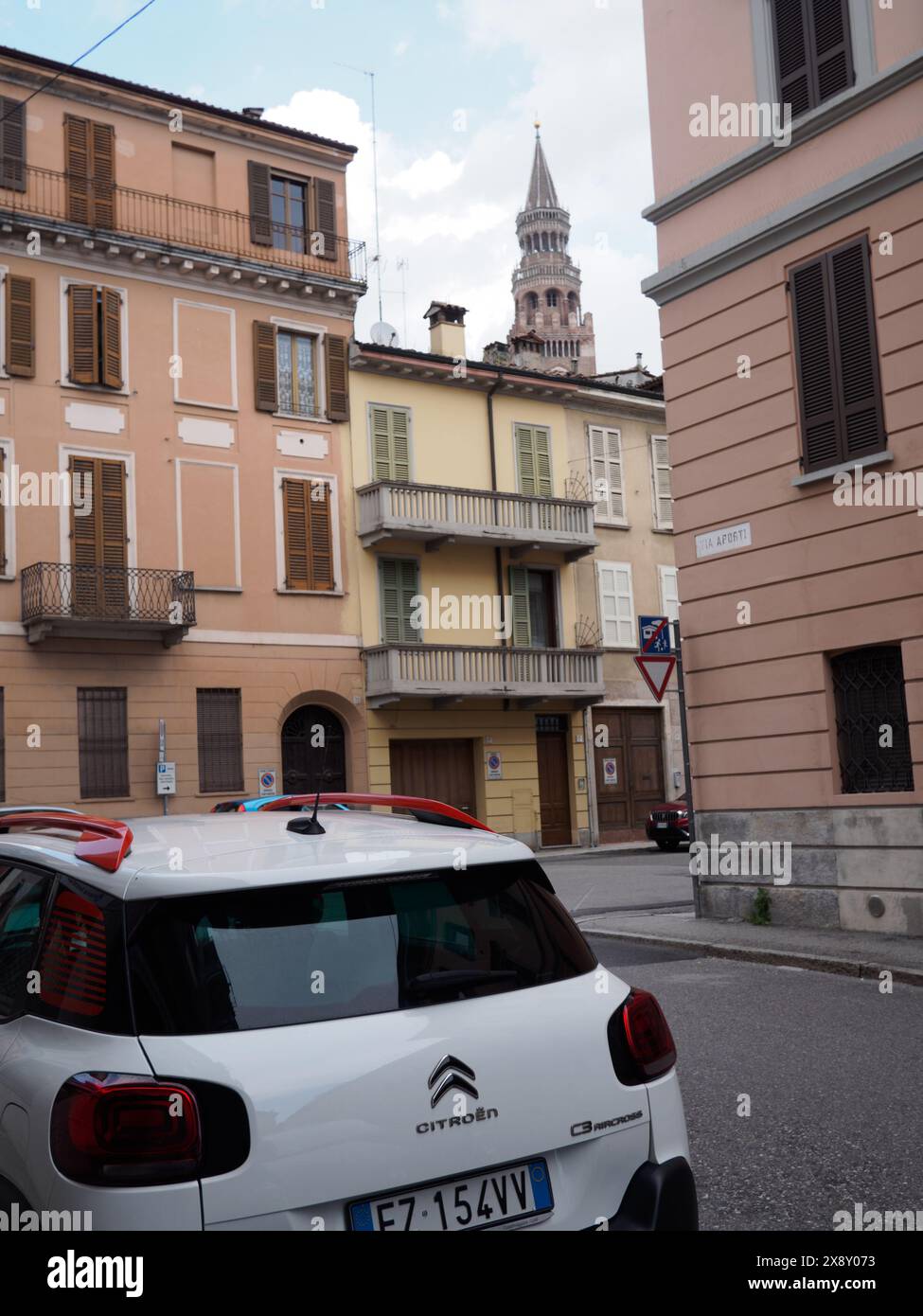 Cremona, Italy - May 15th 2024 Picturesque italian street showcasing ...