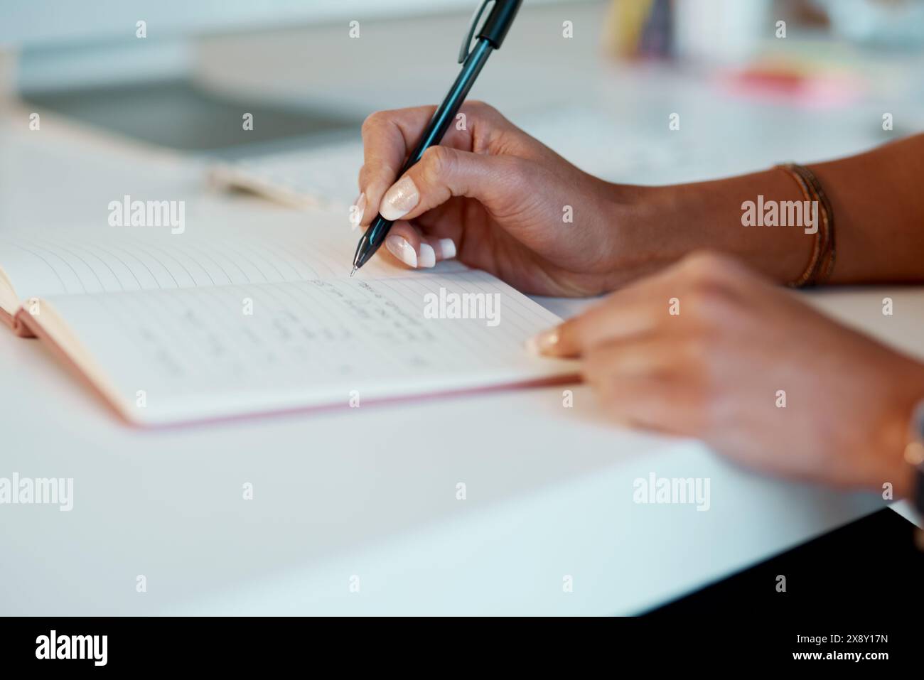 Female journalist working in voting hi-res stock photography and images ...