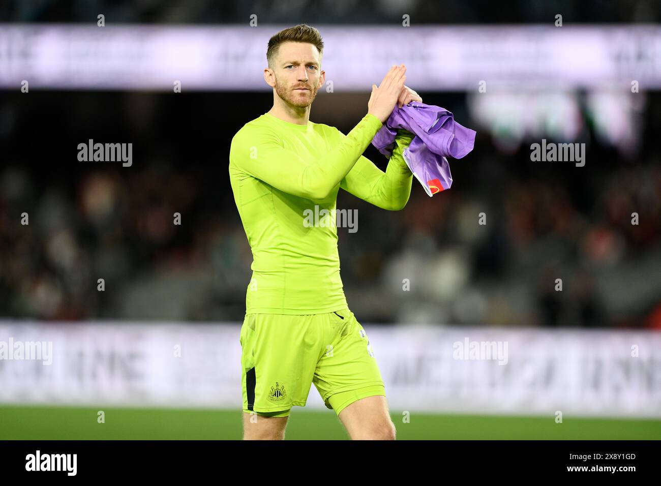 MELBOURNE, AUSTRALIA. 24 May, 2024. Pictured: Western Sydney Wanderers ...