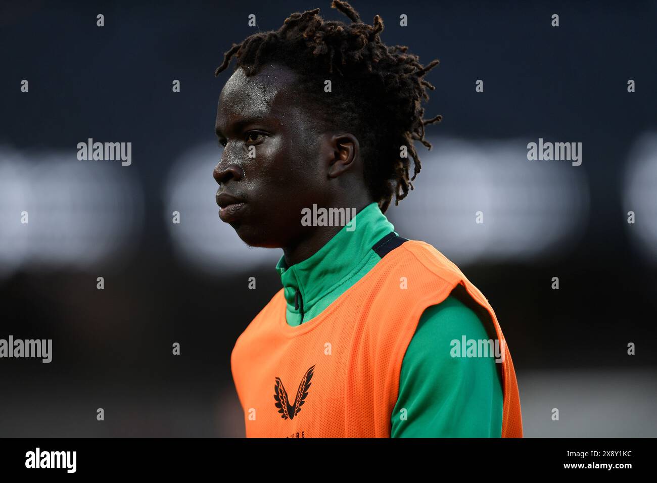 MELBOURNE, AUSTRALIA. 24 May, 2024. Pictured: Newcastle United forward ...