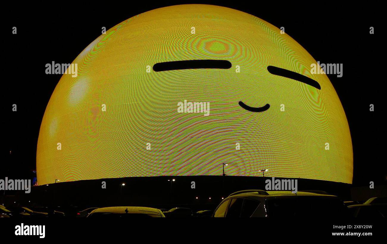 Las Vegas, Nevada, USA 15th May 2024 Sphere Immersive Globe Venue on ...