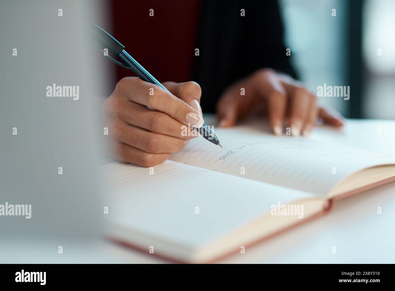 Female journalist working in voting hi-res stock photography and images ...