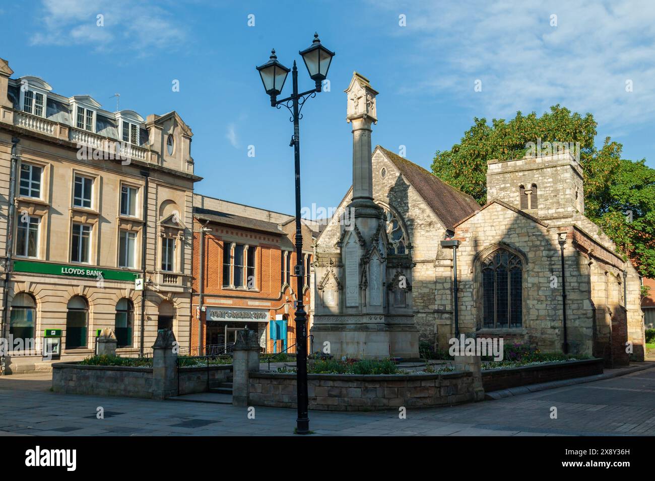 St Benedict's church in Lincoln, England Stock Photo - Alamy