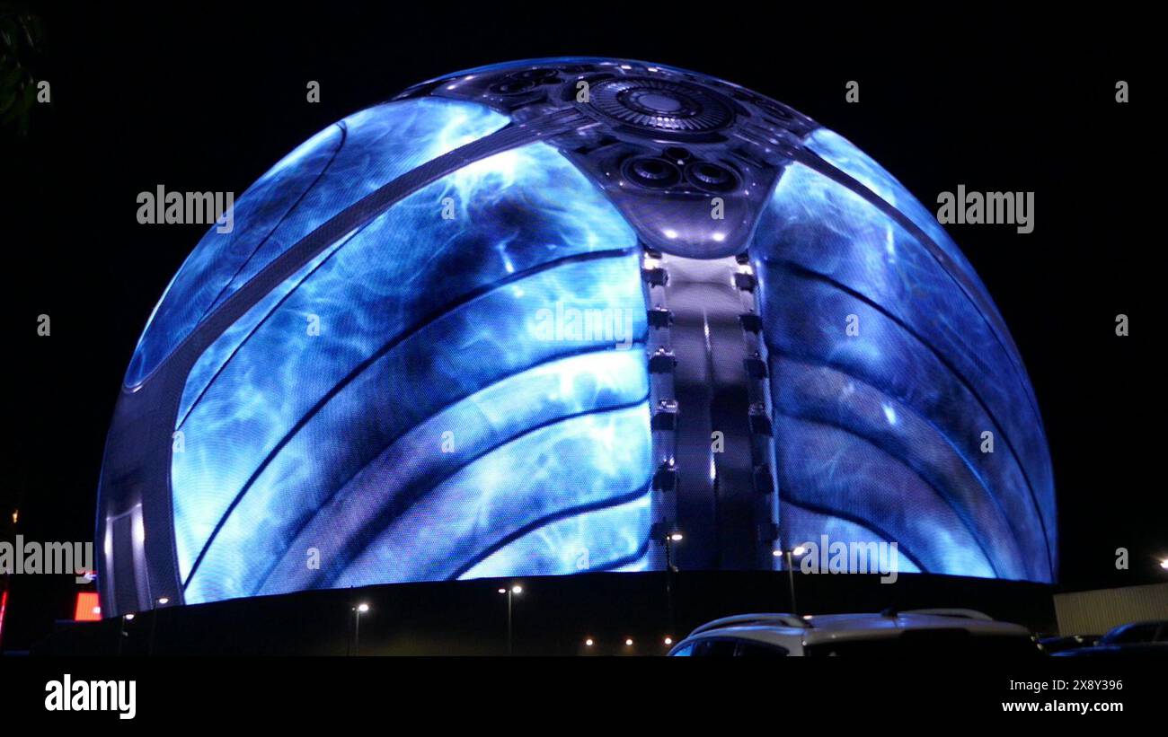 Las Vegas, Nevada, USA 15th May 2024 Sphere Immersive Globe Venue on ...