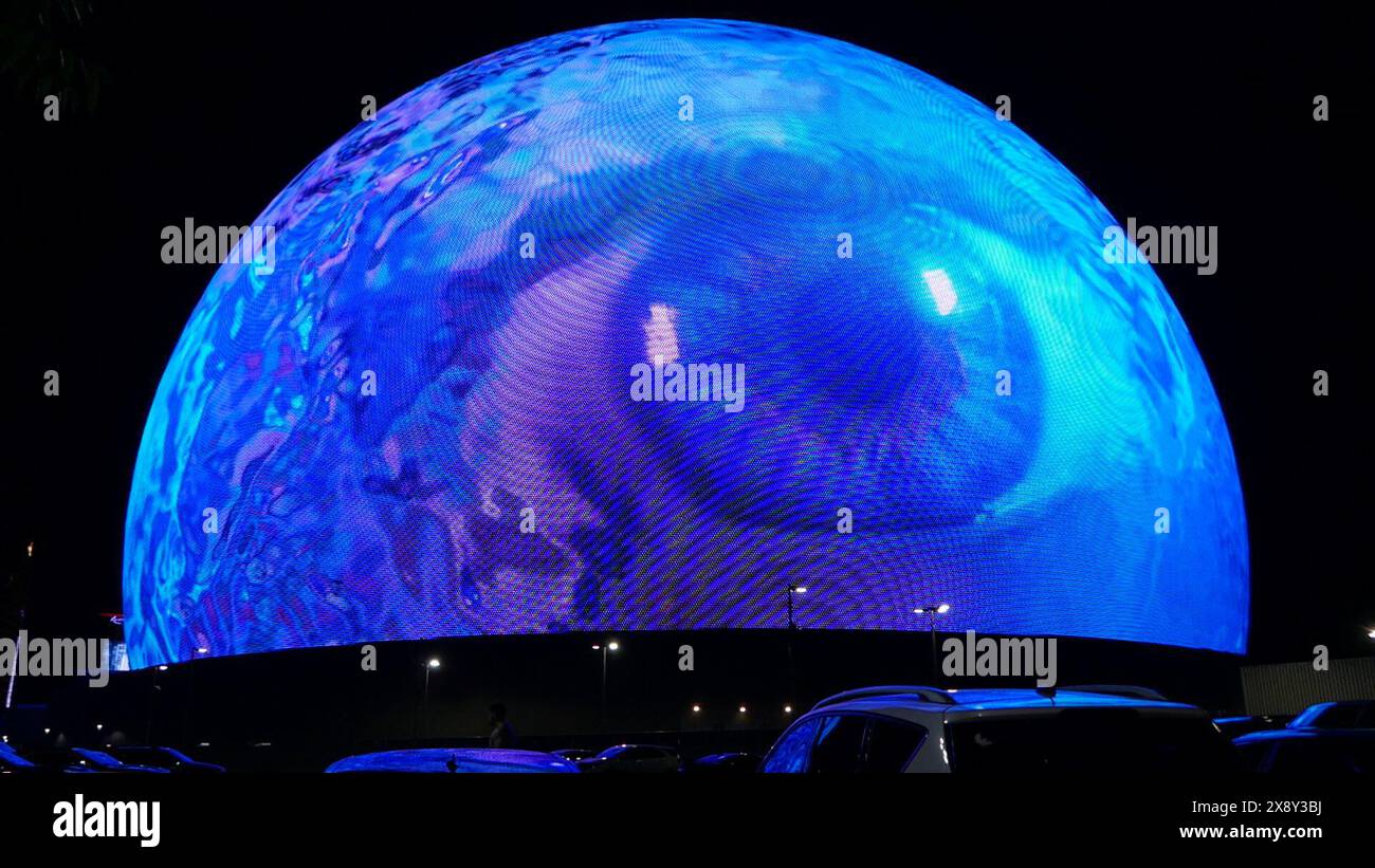 Las Vegas, Nevada, USA 15th May 2024 Sphere Immersive Globe Venue on May 15, 2024 in Las Vegas ...