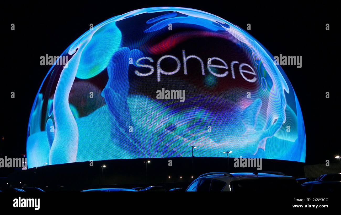 Las Vegas, Nevada, USA 15th May 2024 Sphere Immersive Globe Venue on May 15, 2024 in Las Vegas ...