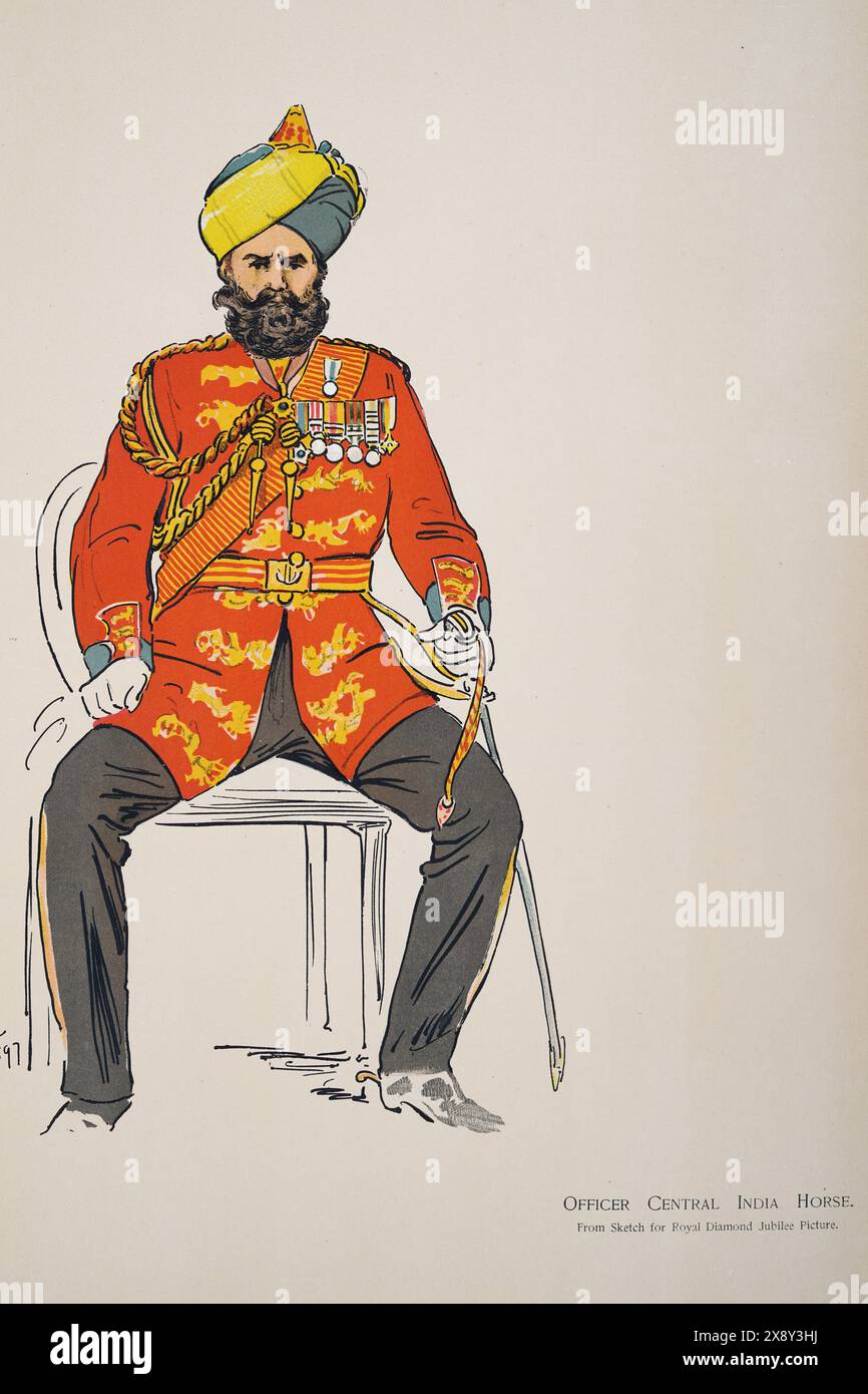Indian military officers uniform hi-res stock photography and images ...