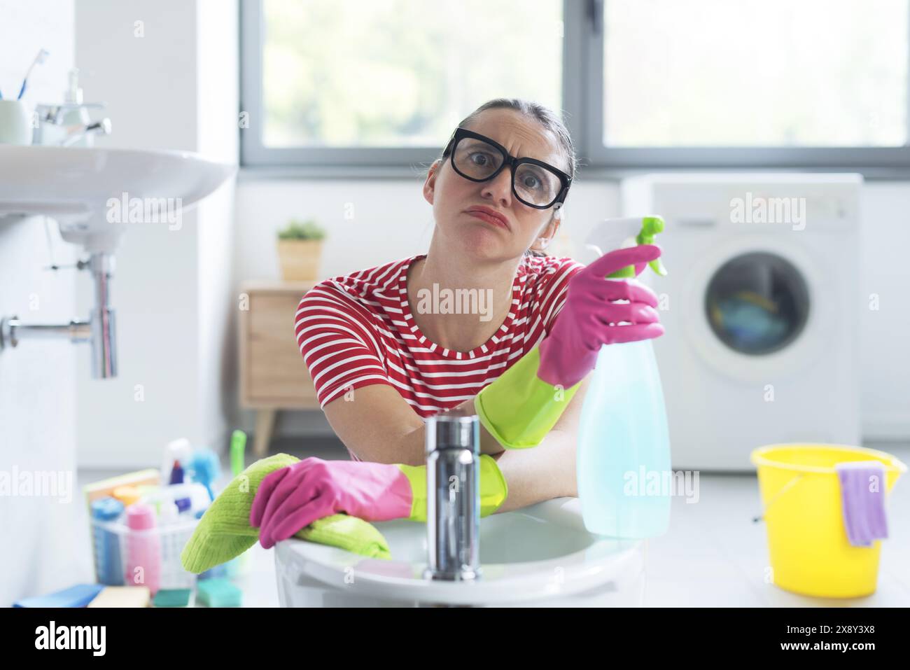 Boring household chores hi-res stock photography and images - Alamy