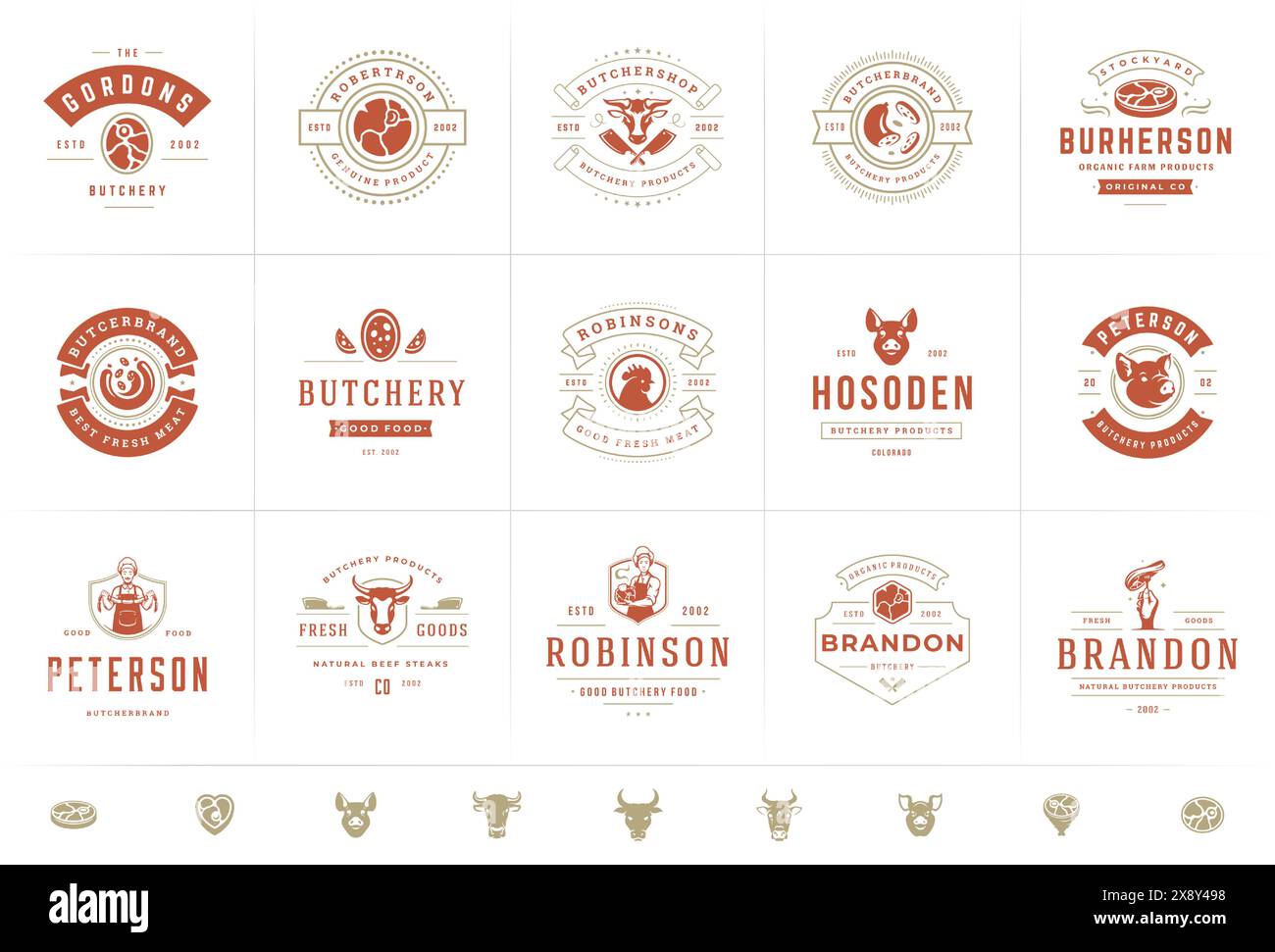 Farm house logos hi-res stock photography and images - Alamy