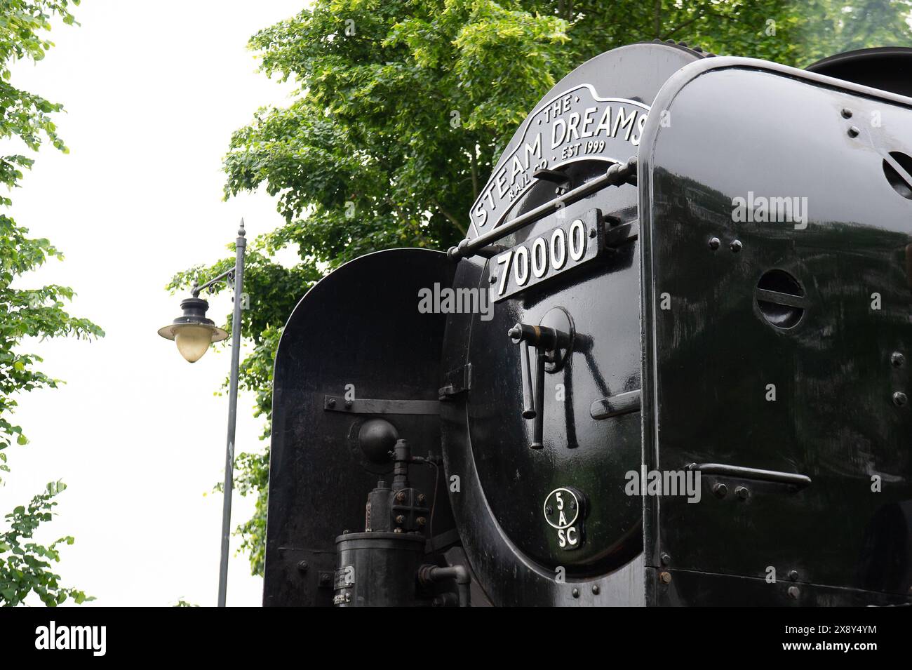 Britannia class no 70000 britannia steam locomotive hi-res stock ...